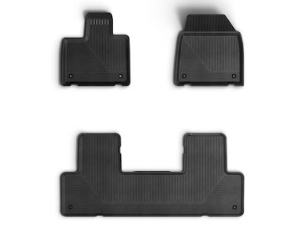 Genuine Volvo All Weather Floor Mats Kit Of Three For First And Second ...