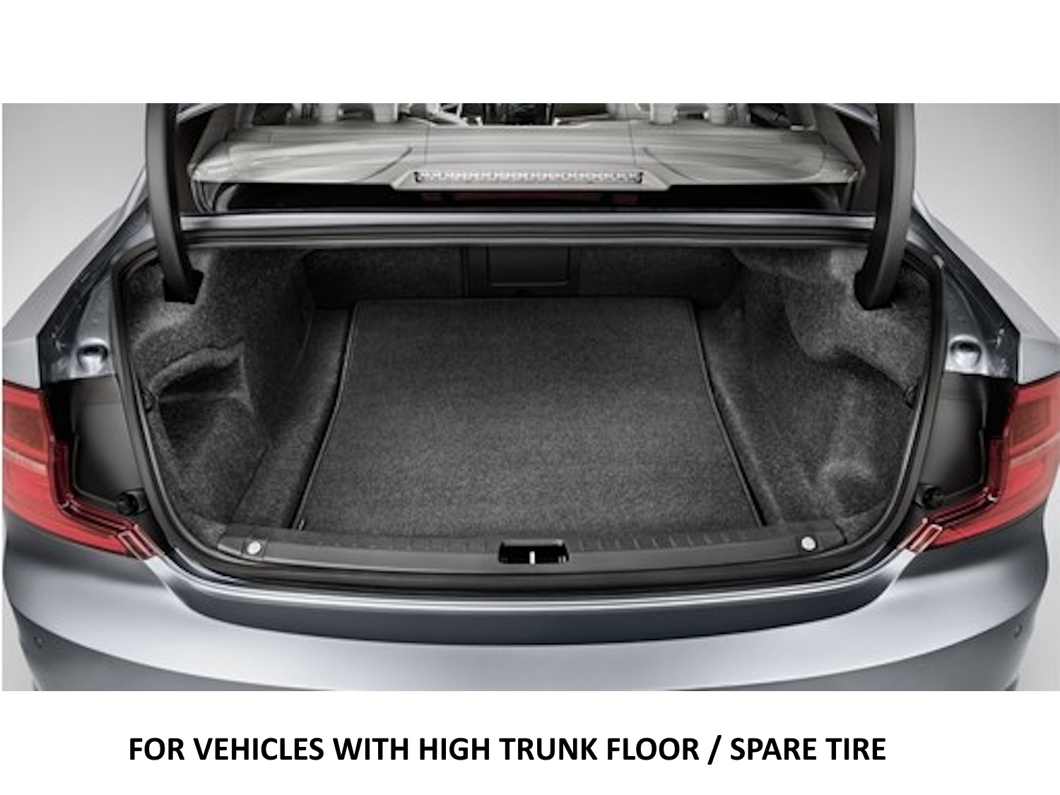 Genuine Volvo Reversible Luggage Compartment Cargo Mat Charcoal Solid ...