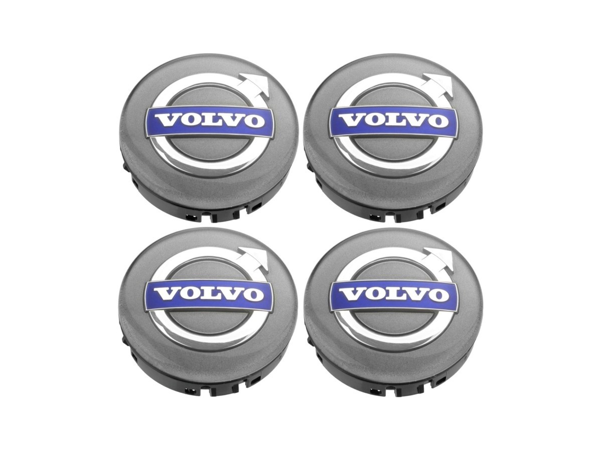 Volvo Wheel Center Cap Kit - Silver - 30671515 | Volvo Dealer Accessories