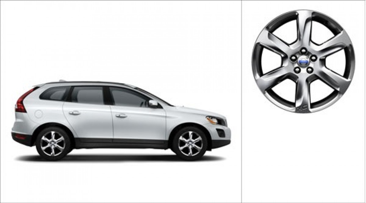 Volvo Wheel - Fenir 7.5"x19" - Black Chrome - 31414199 | Volvo Dealer ...