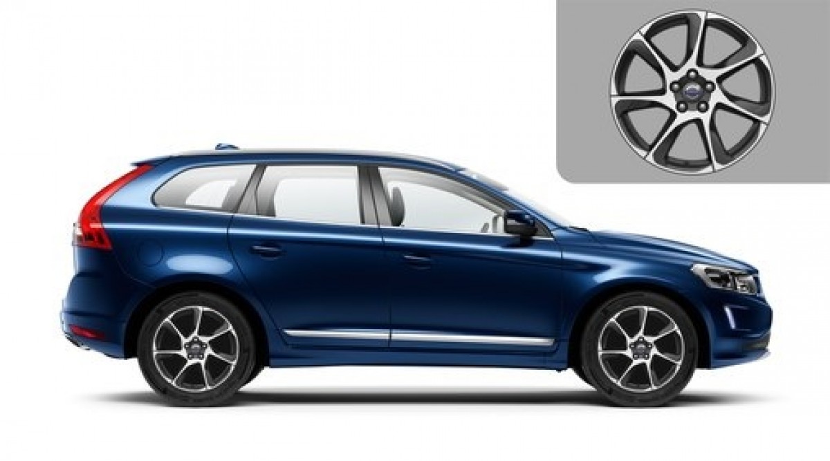 Volvo Wheel - Portunus 8"x18" - Diamond Cut / Dark Grey - 31414812 ...
