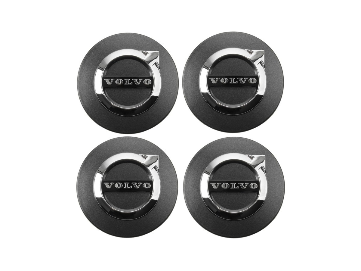 Volvo Wheel Center Cap Kit - Dark Grey - 31414935 | Volvo Dealer ...
