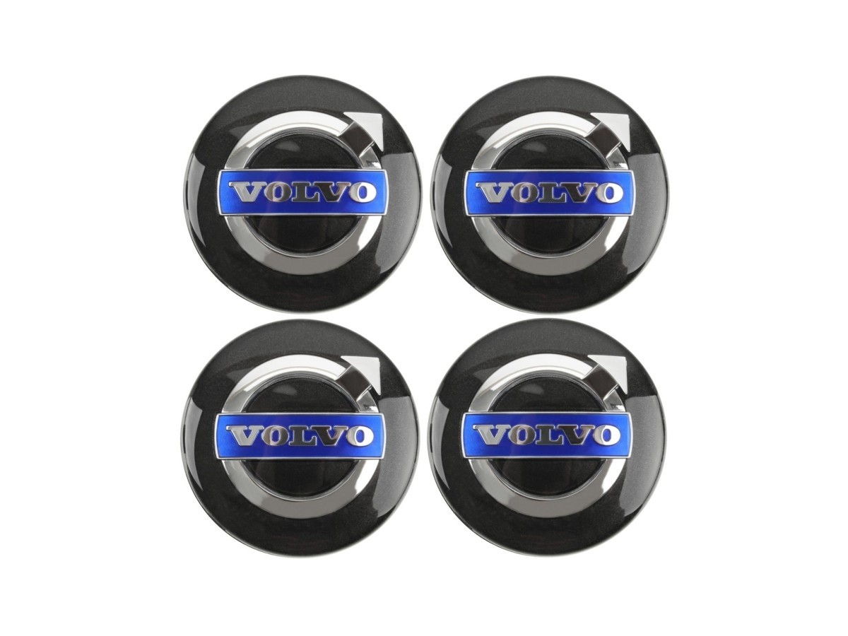 Volvo Wheel Center Cap Kit - Dark Grey - 31428880 | Volvo Dealer ...