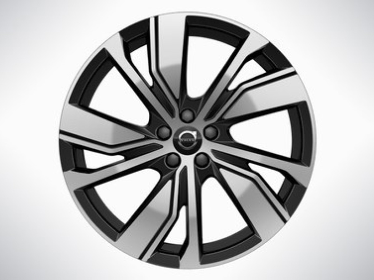 Genuine Volvo Wheel 20" 5-Double Spoke Matt Black Diamond Cut ...