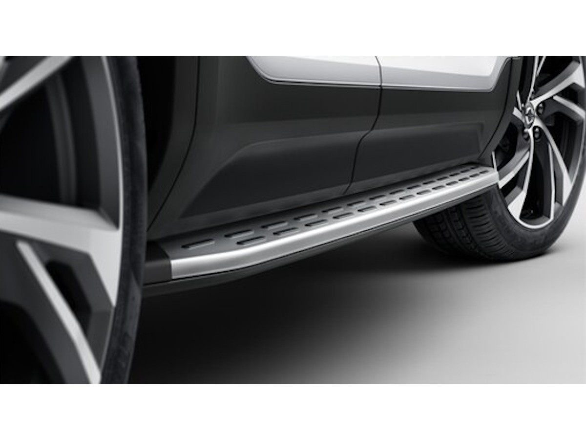 Volvo Integrated Running Boards Kit Of Two Brushed Stainless Steel With ...