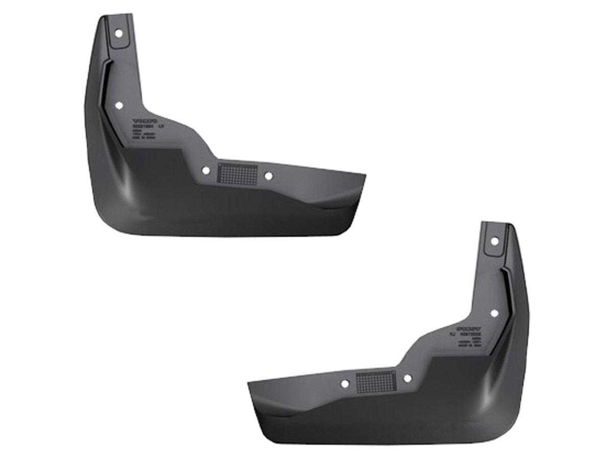 Volvo Splash Guards Black Molded Kit Of Two For Front Wheels - 32321802 ...