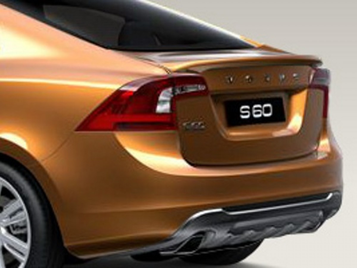 Volvo S60 Trunk Lid Spoiler - Bright Silver Metallic - 39820262 | Volvo ...