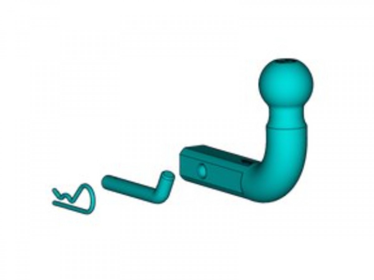 Genuine Volvo Hitch Ball 2 Inch Class 1 - 80012221 | Volvo Dealer ...