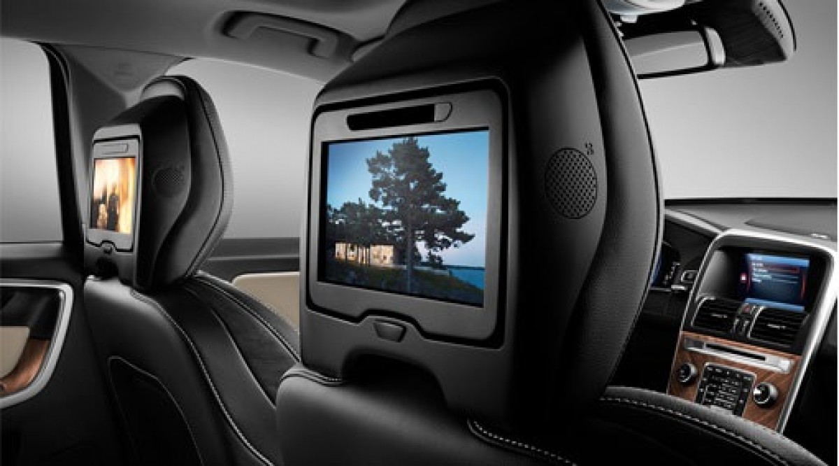 Volvo Rear Seat Entertainment System R-Design Leather Offblack ...